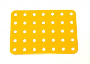UK Yellow Flat Plates