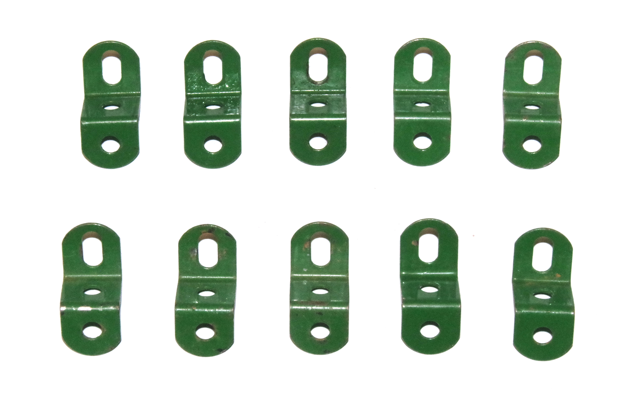 125 Reverse Angle Bracket ½" Mid Green Original x10