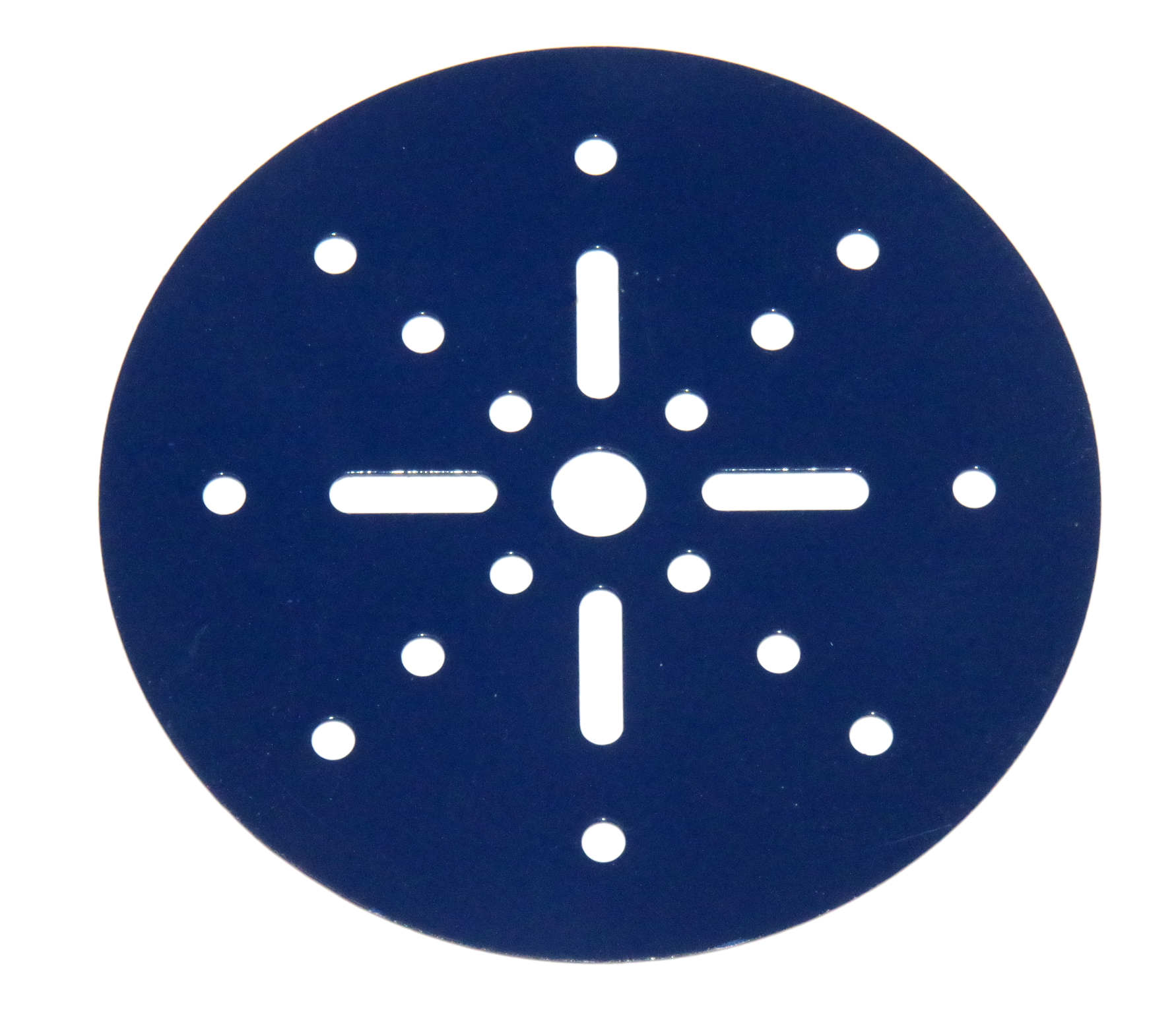 146a Circular Plate 4" Dark Blue Original