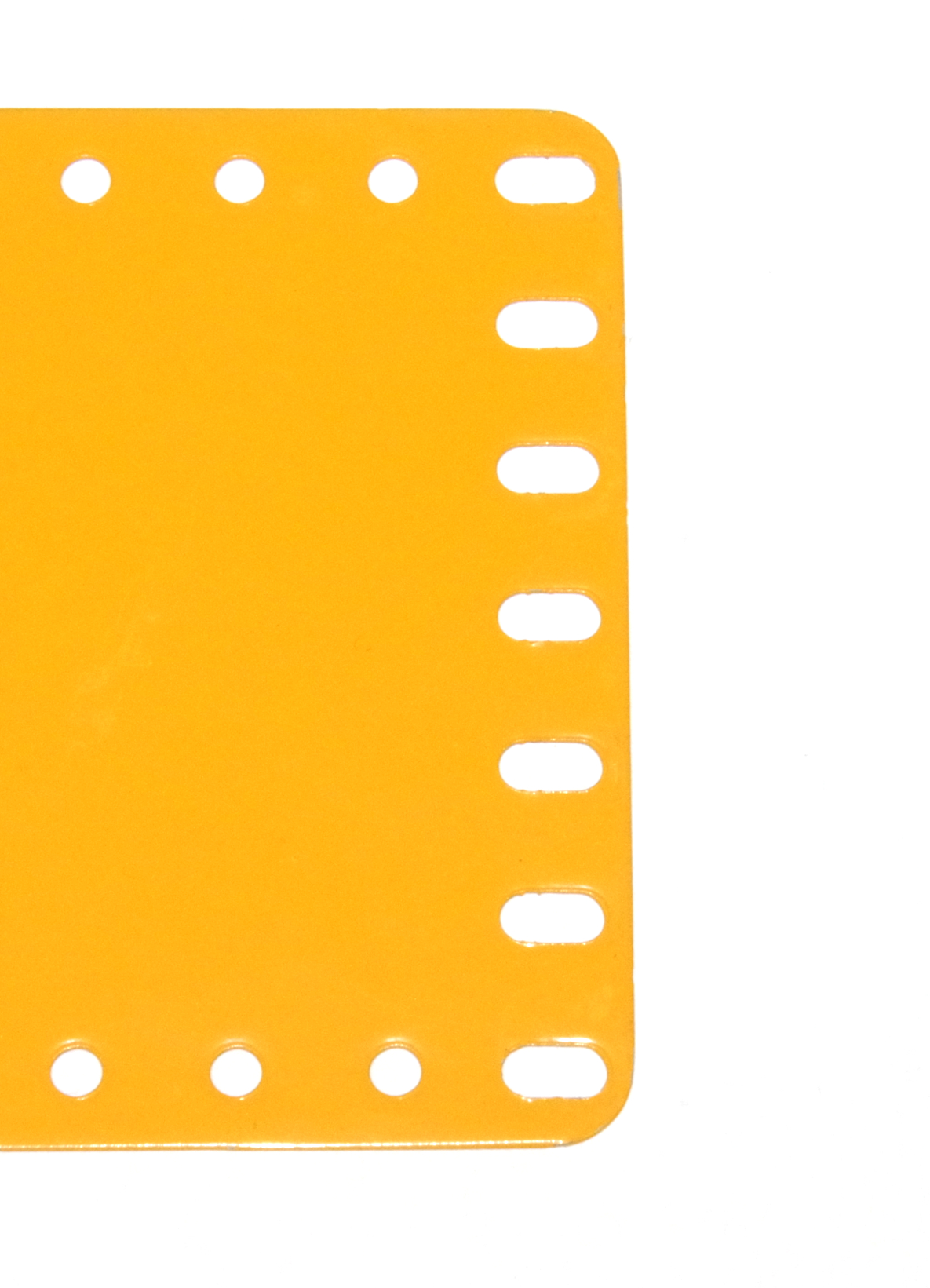 196a Strip Plate 7x19 Hole UK Yellow Used