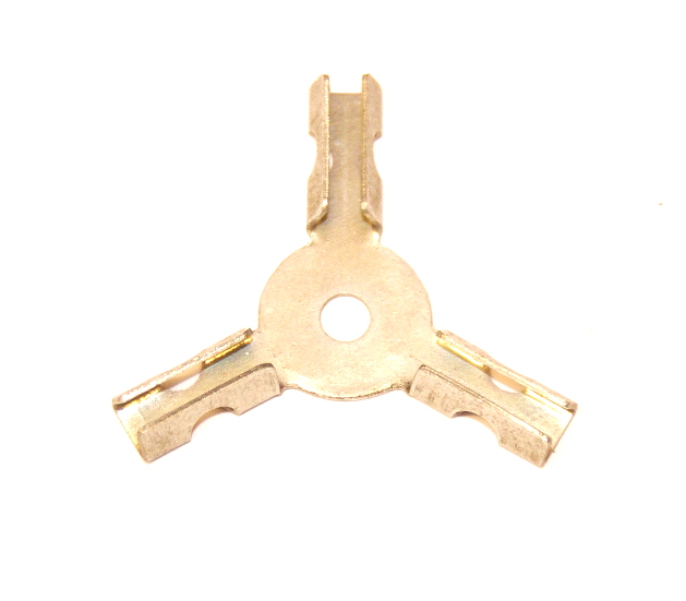 213a Rod Connector 3 Way without Boss Zinc Original