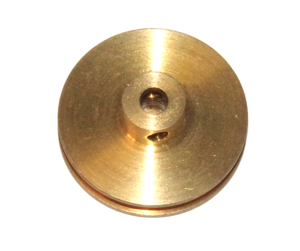 22d 1" Square Groove Pulley with Boss
