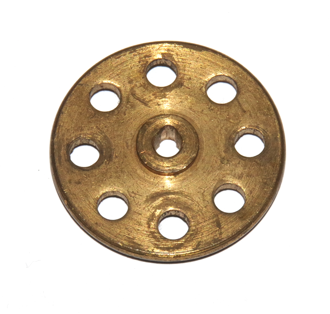 24 Bush Wheel 8 Hole Brass Tunnel Fixing Original