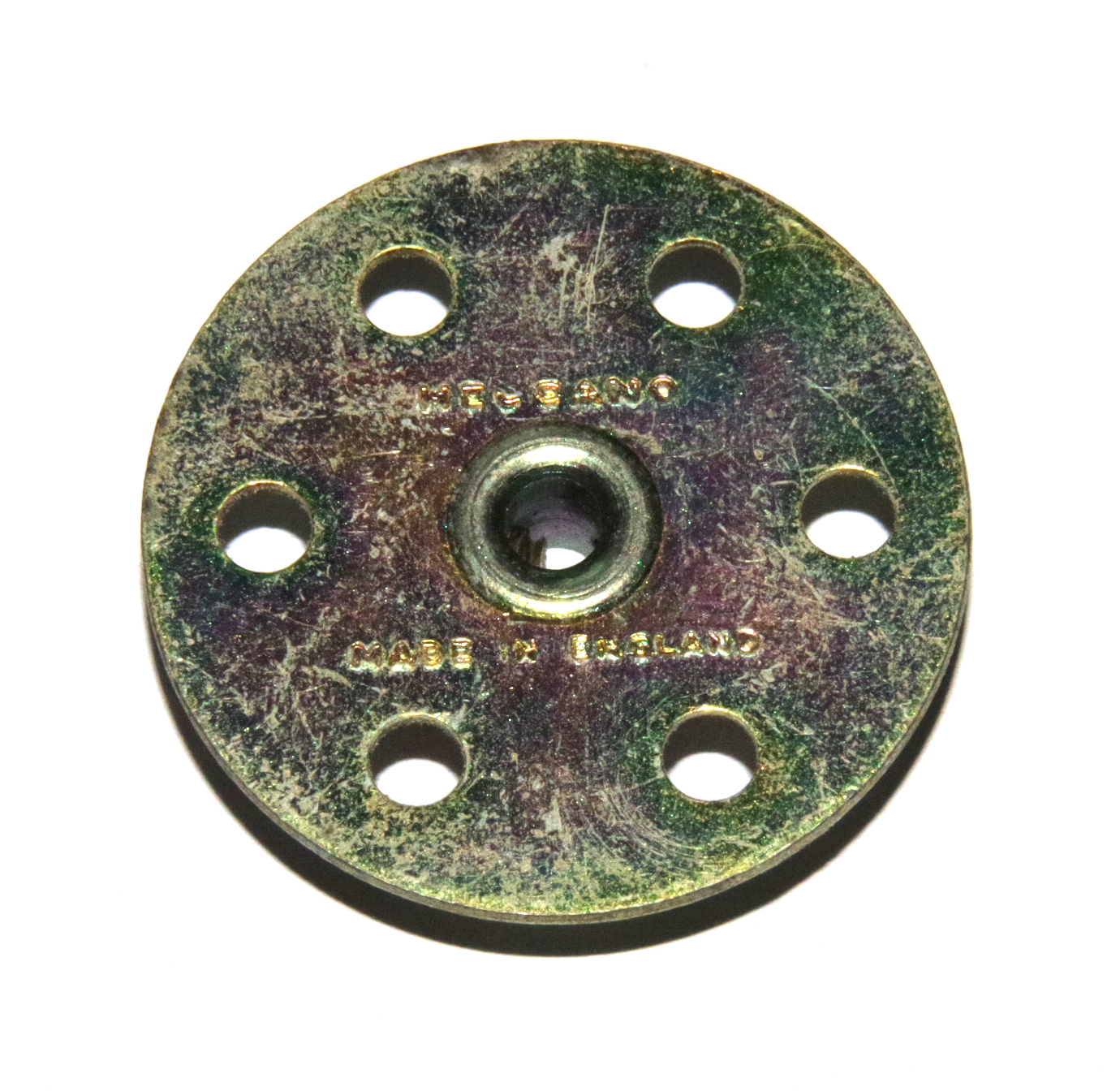24b Bush Wheel 6 Hole Gold Passivate Original