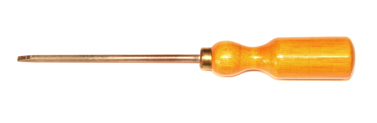 36a Screwdriver Wooden Handle Original