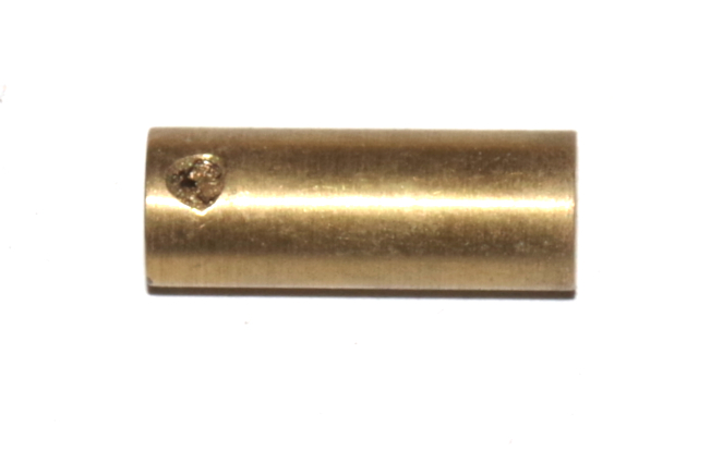 59fT Tapped Spacer 1" Brass