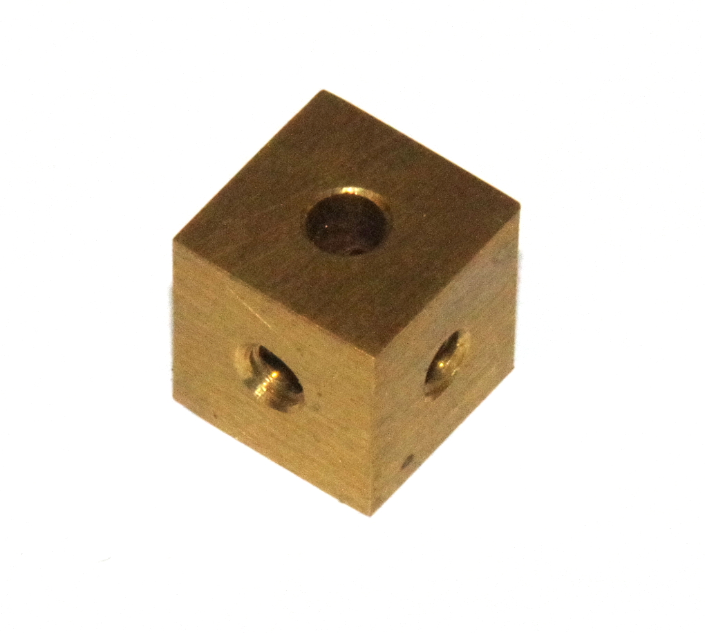 59p Bored and Threaded Cube