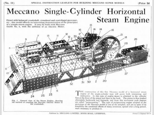 Steam Engine Model Plans