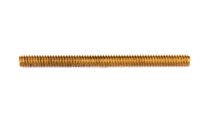 81 Screwed Rod 2" Brass Original