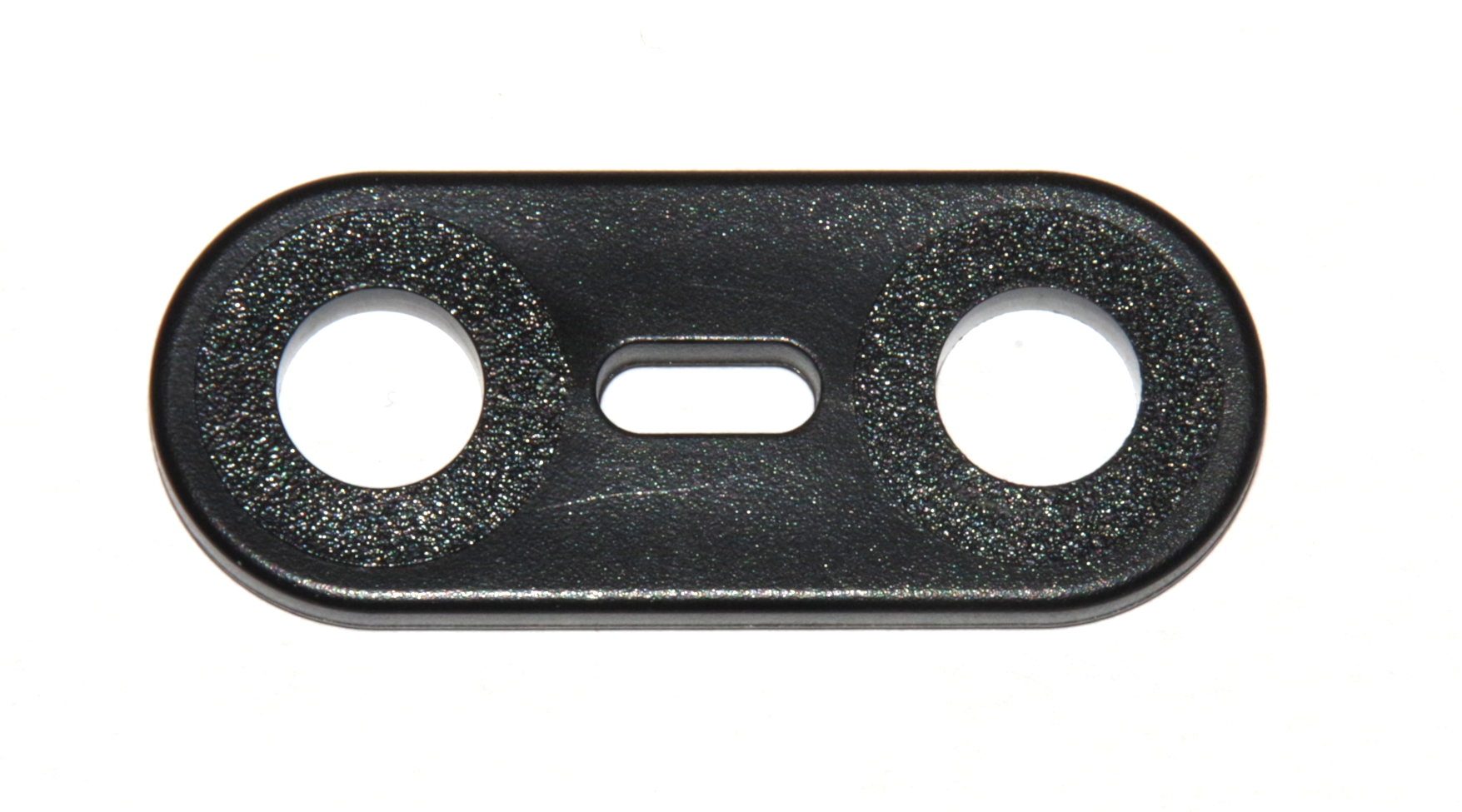 A002 Strip 2 Hole Black Plastic Original