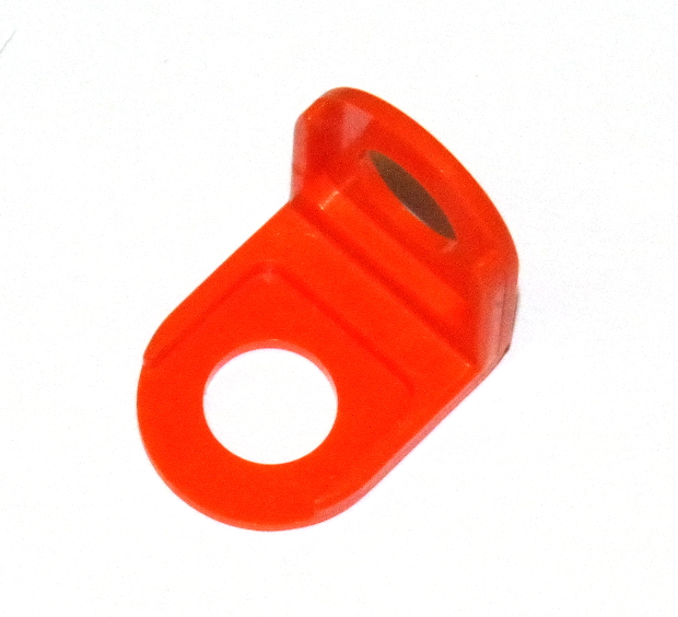 A701 Angle Bracket 1x1 Orange Plastic Original