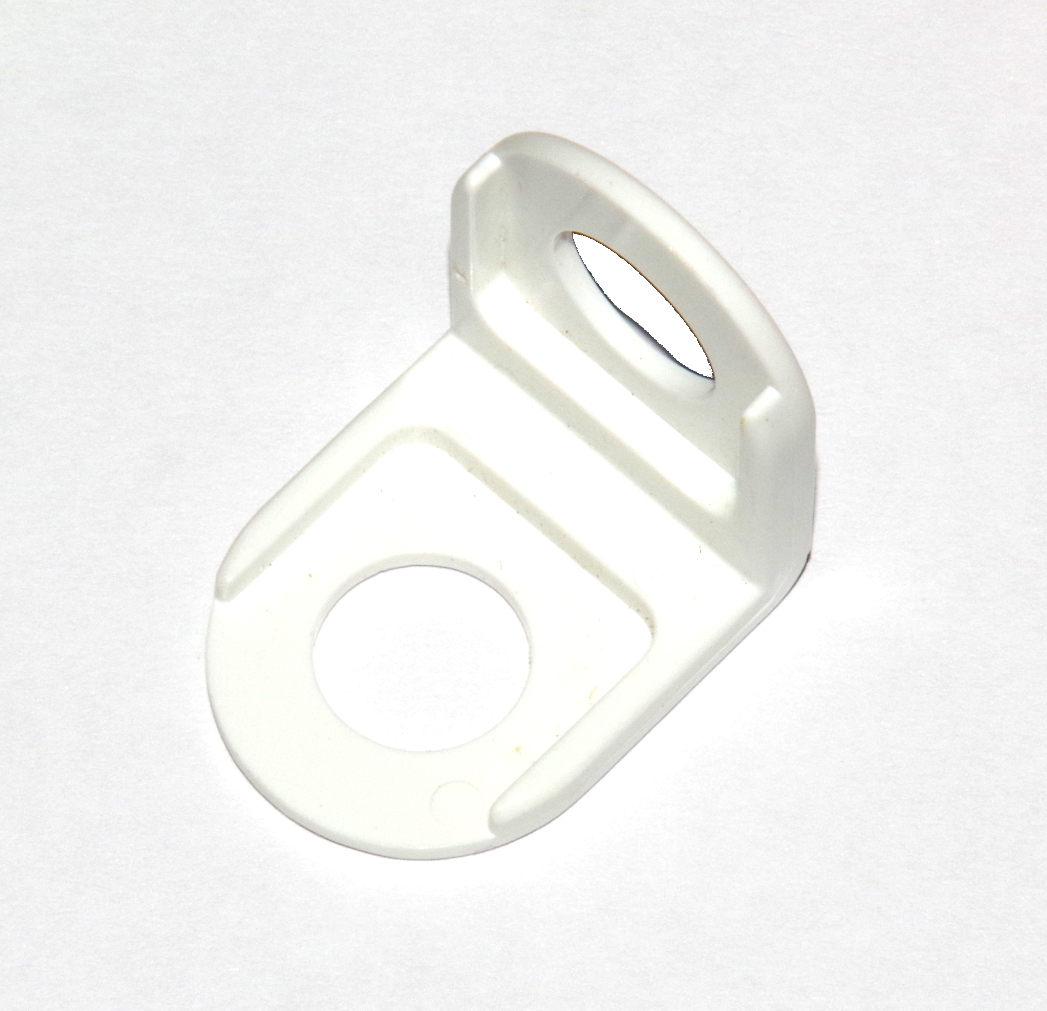 A701 Angle Bracket 1x1 White Plastic Original