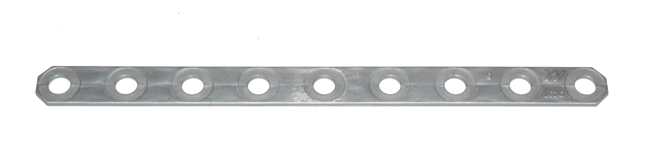 D207 Narrow Plastic Flexible Strip 9 Hole Grey Original