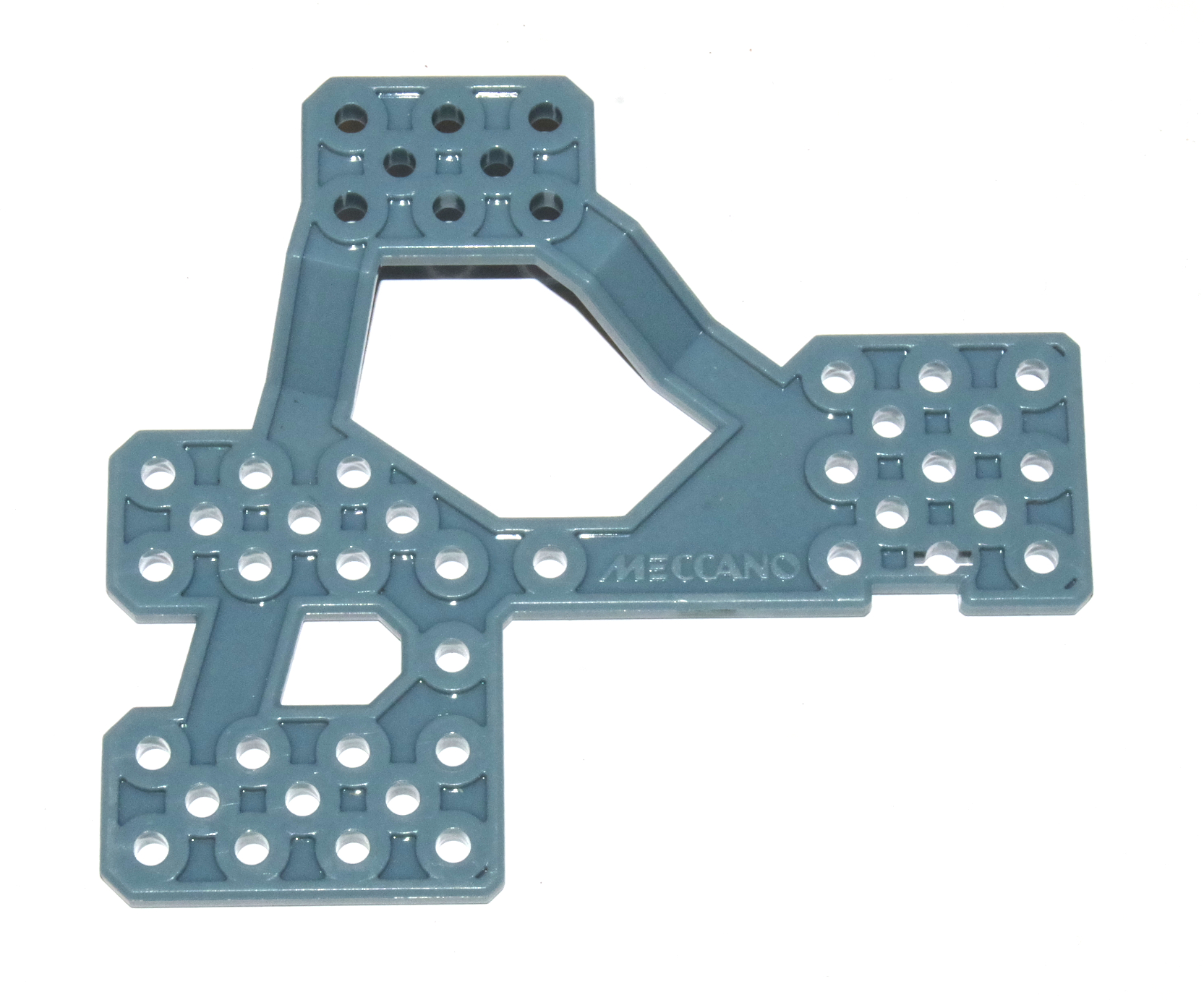 M019 Formed Plate 5" x 4¼" Grey Plastic Original