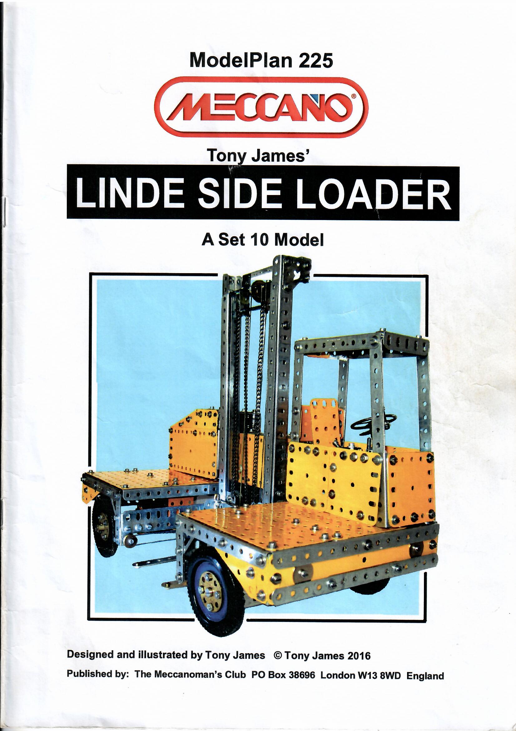 MP225 Linde Side Loader